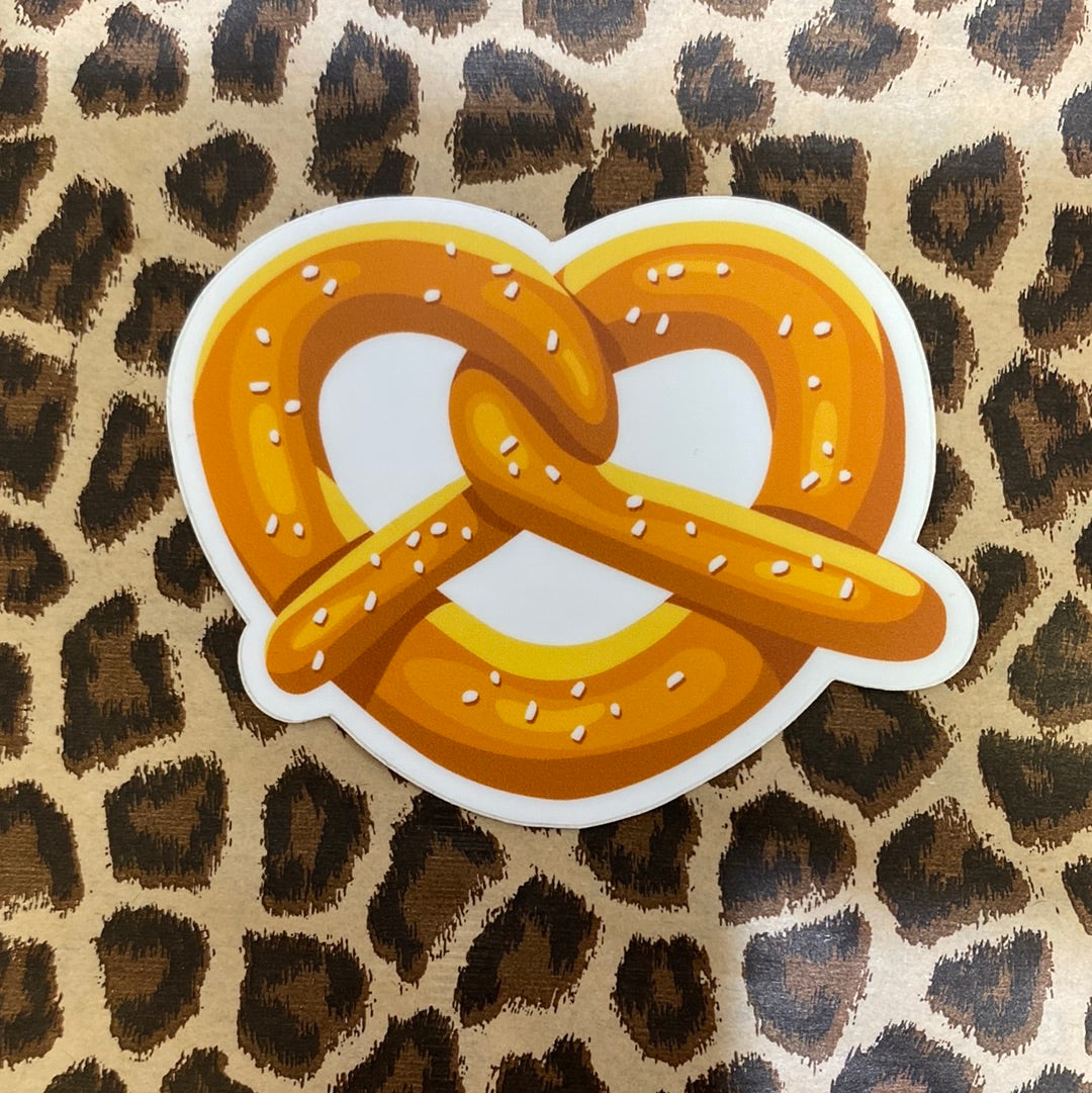 Pretzel Sticker – Crystal Cross Cowgirl Boutique