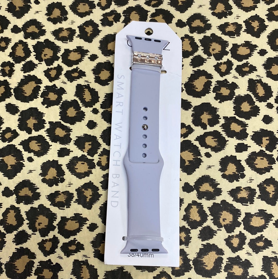 Solid Watch Band w/Simple Rings – Crystal Cross Cowgirl Boutique