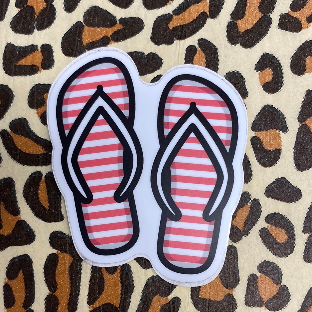 Flip Flops Sticker – Crystal Cross Cowgirl Boutique