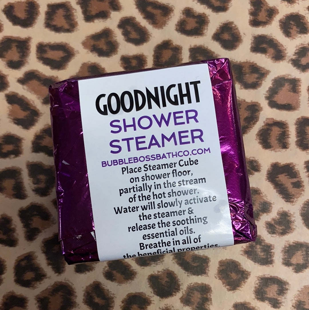 Goodnight Shower Steamer – Crystal Cross Cowgirl Boutique
